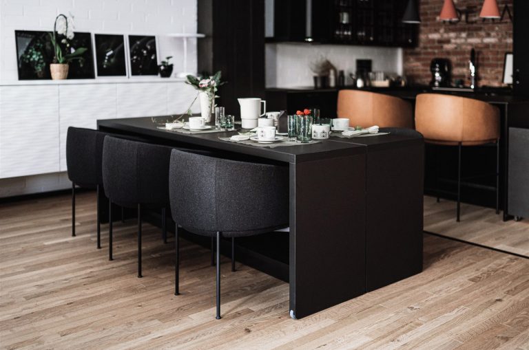 Tablebed - Multifunctional furniture transforms from a table into a bed ...